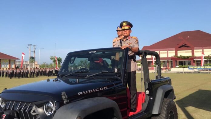Wakapolda Riau Pimpin Upacara Pembukaan Pendidikan Pembentukan Bintara Polri Gelombang II TA ...